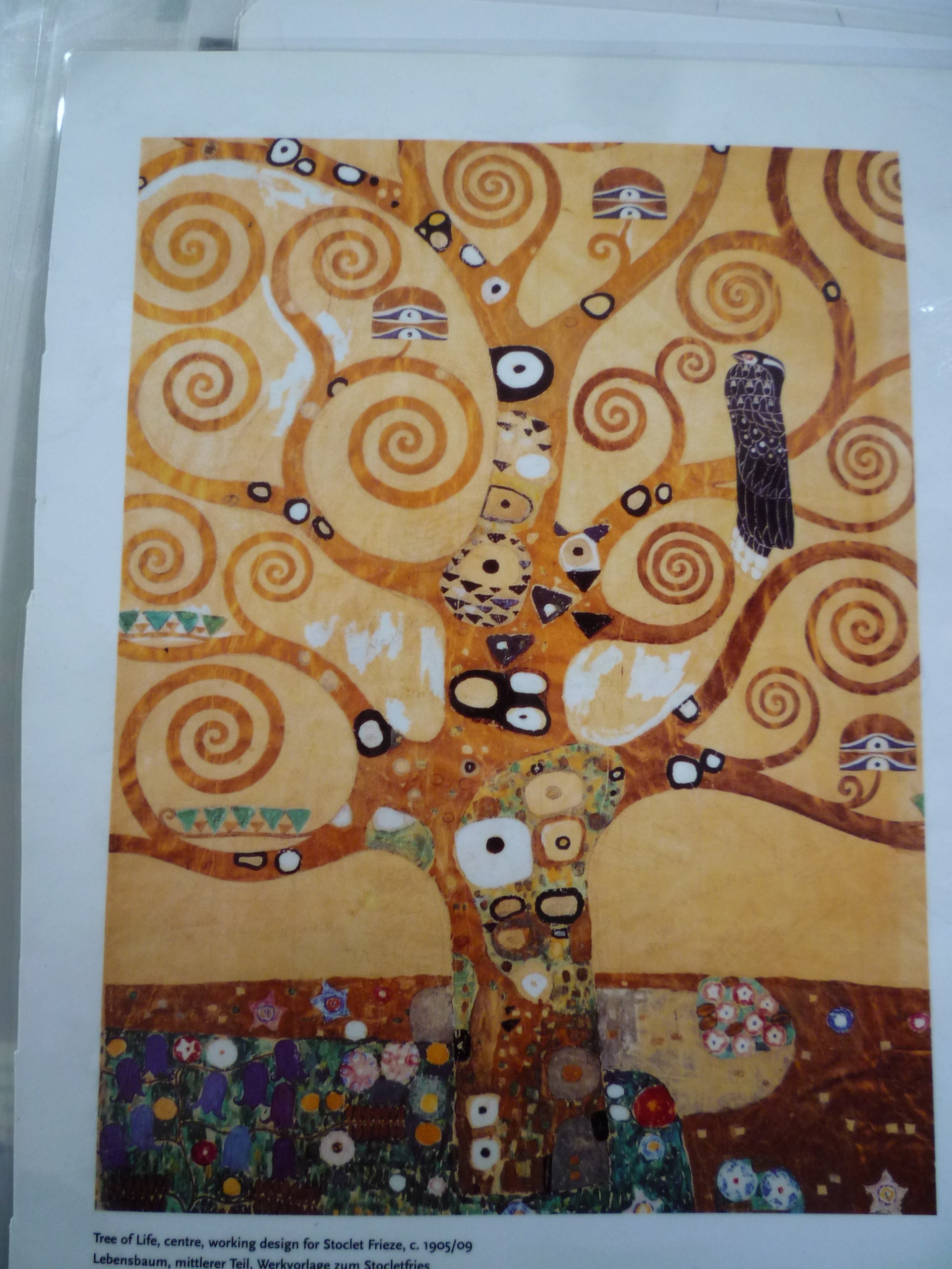 Gustav Klimt Vintage Laminated Artworks Originally From a Taschen Diary ...