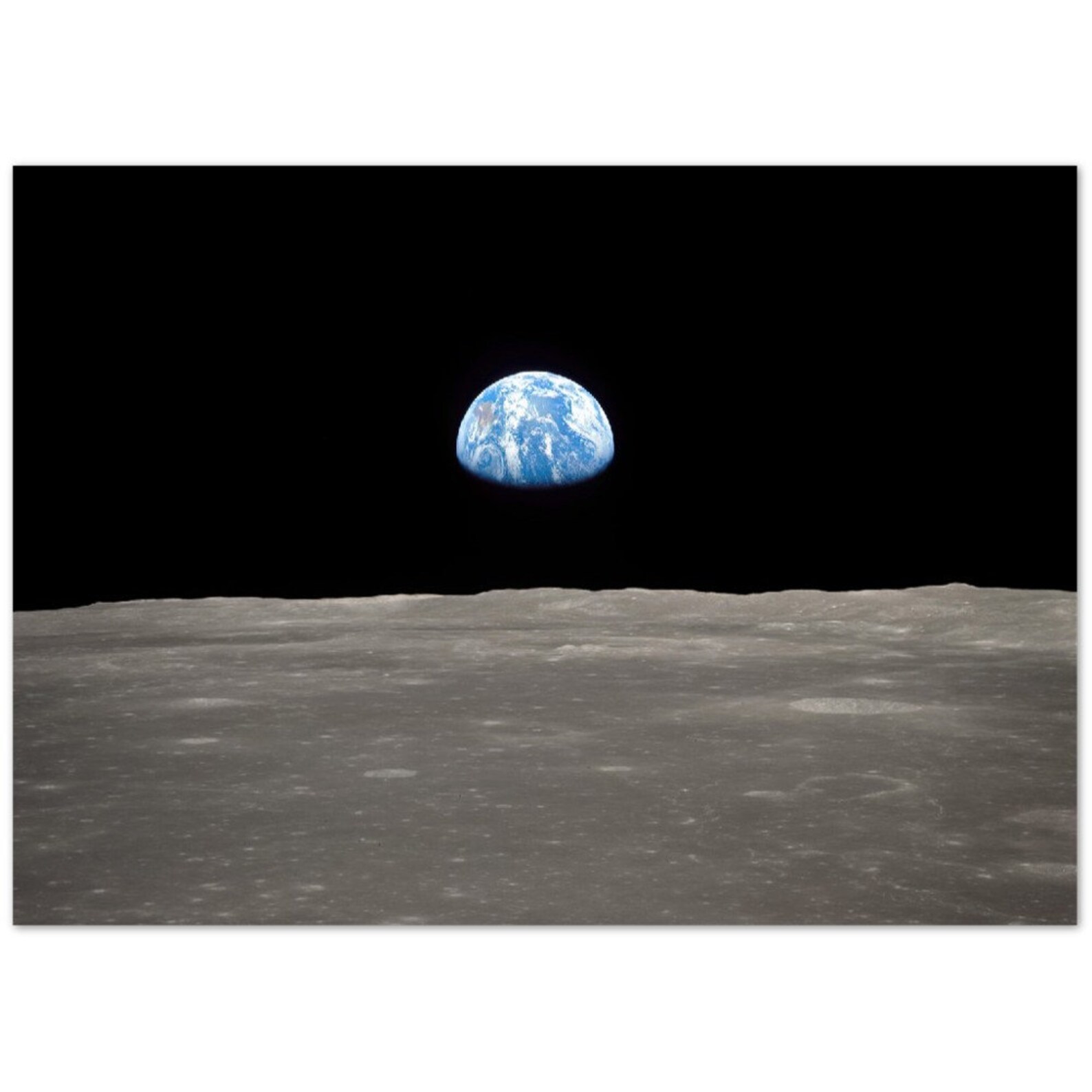 EARTHRISE | classic Matte Paper Poster - Etsy