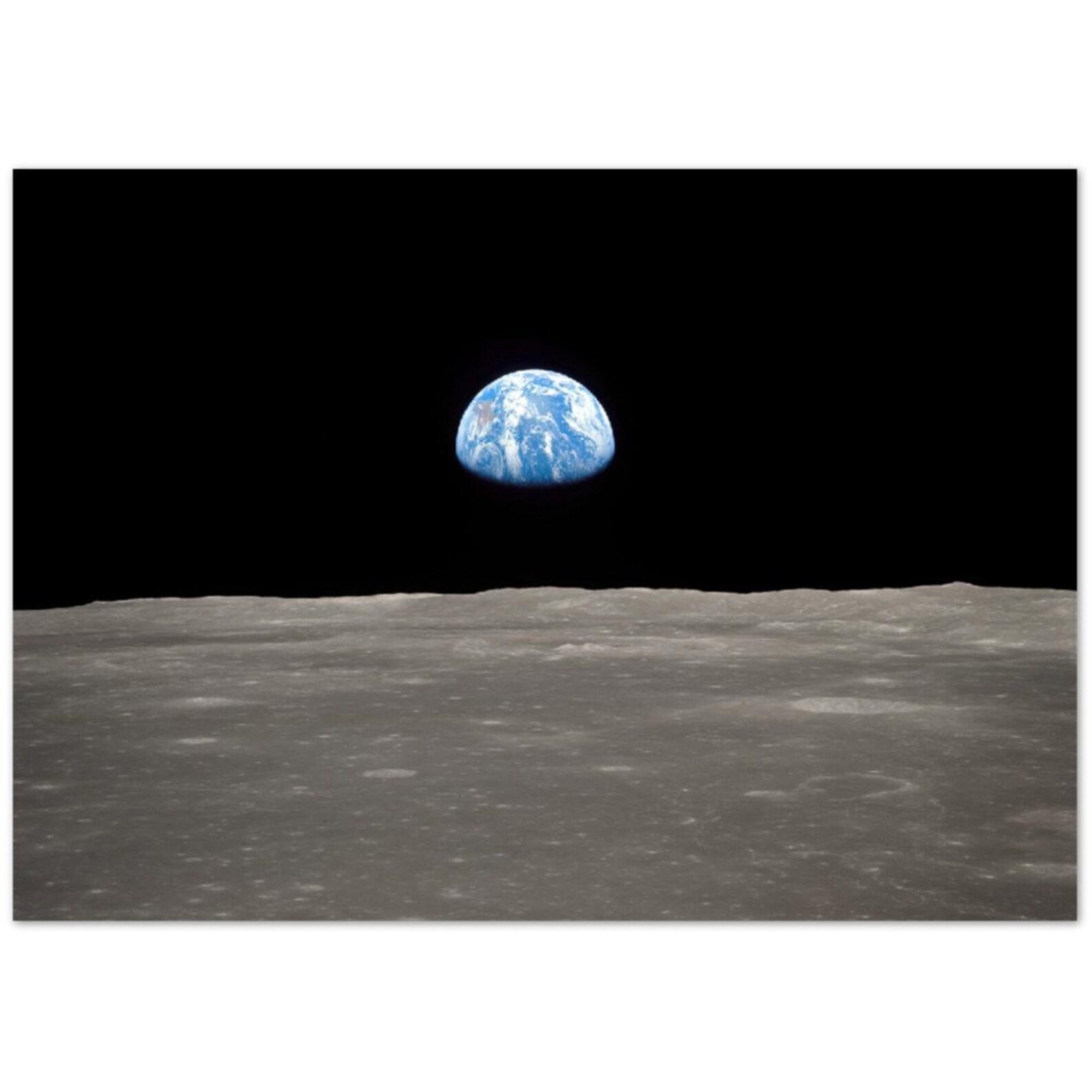 EARTHRISE | classic Matte Paper Poster - Etsy