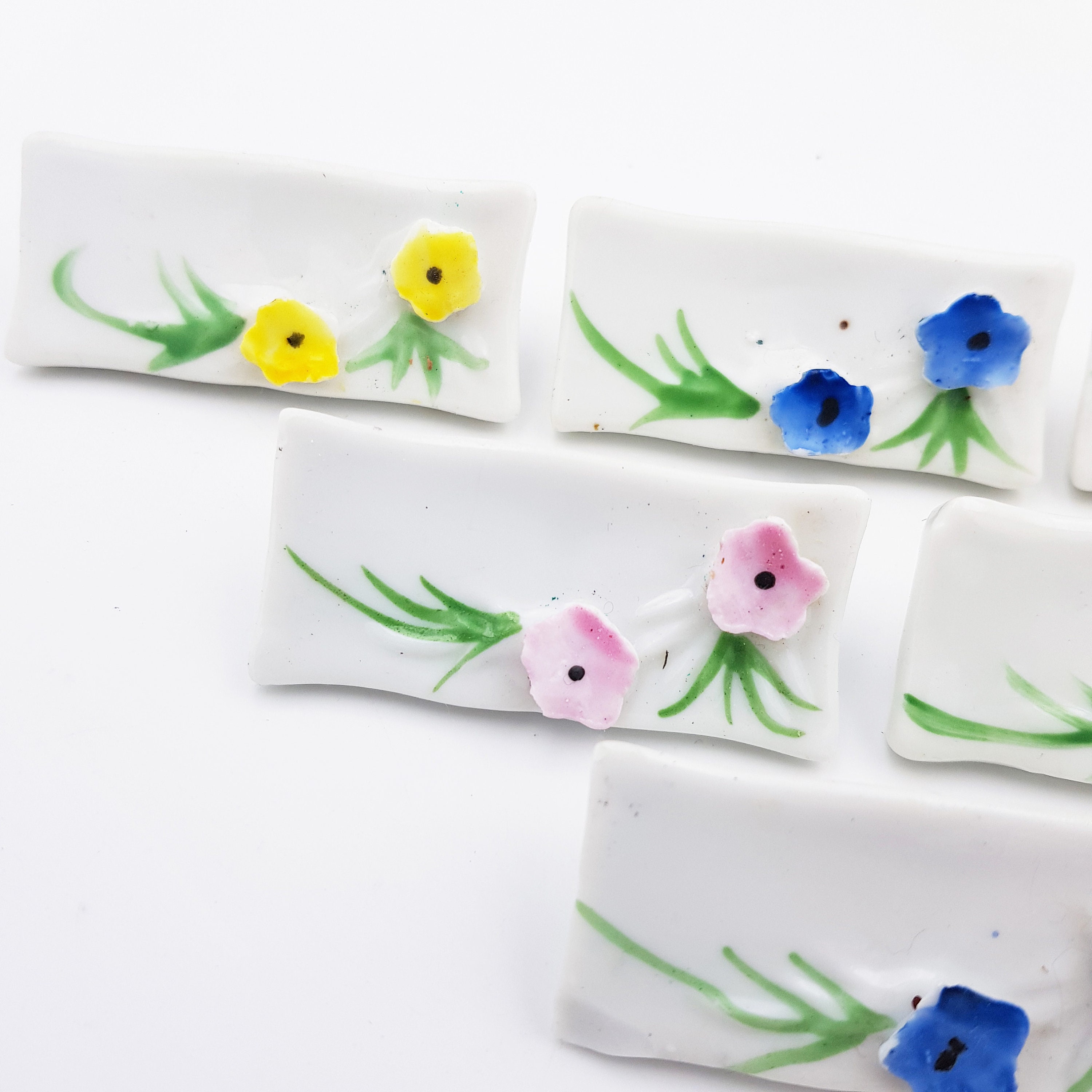 12 Table Place Cards and Menu Board Menu Holder in Ceramic / Item ...