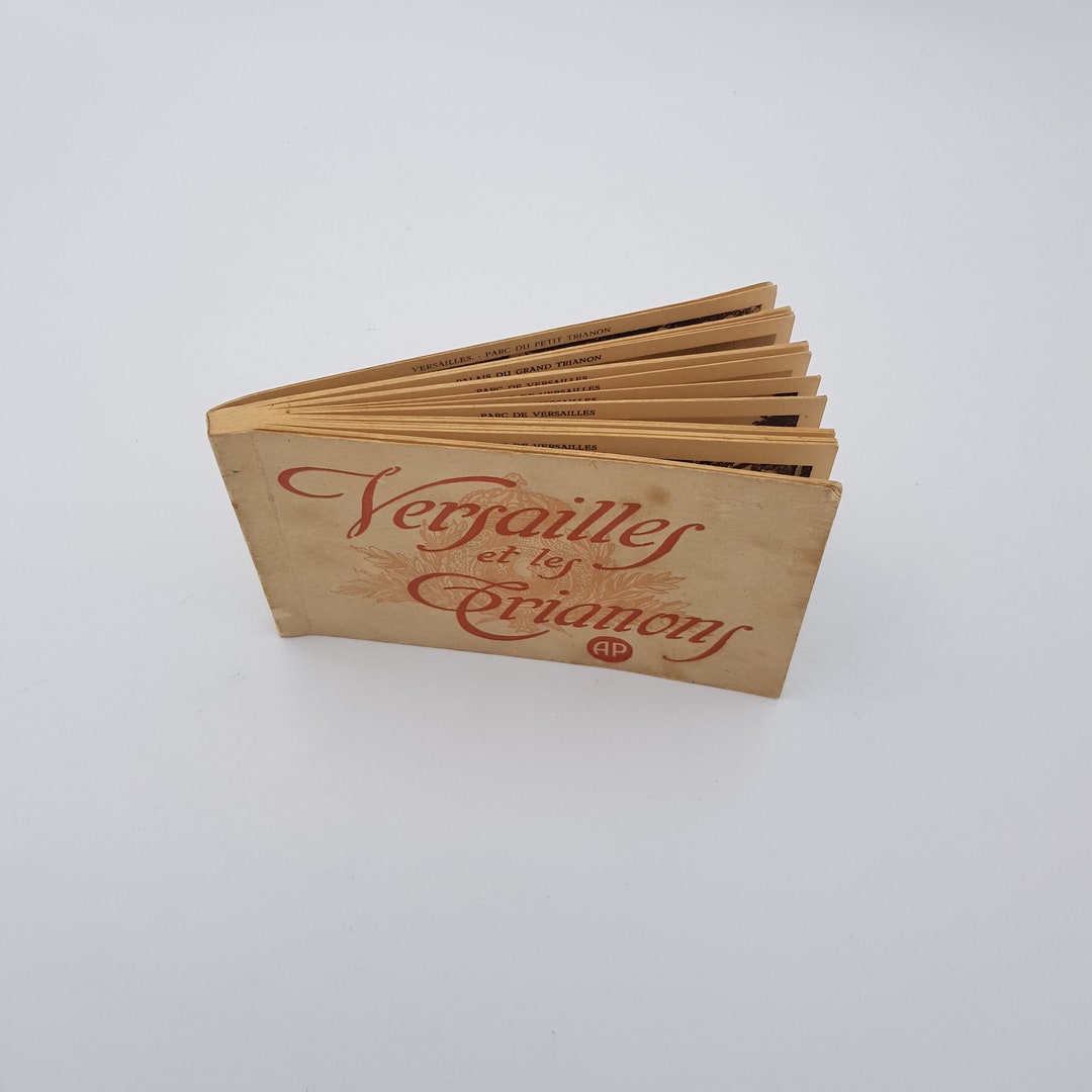 1920s Postcards Booklet Versailles Castle and Gardens 23 Detachable ...