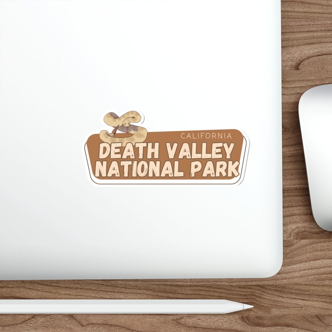 Death Valley National Park Vinyl Decal, National Park Bumper Sticker ...