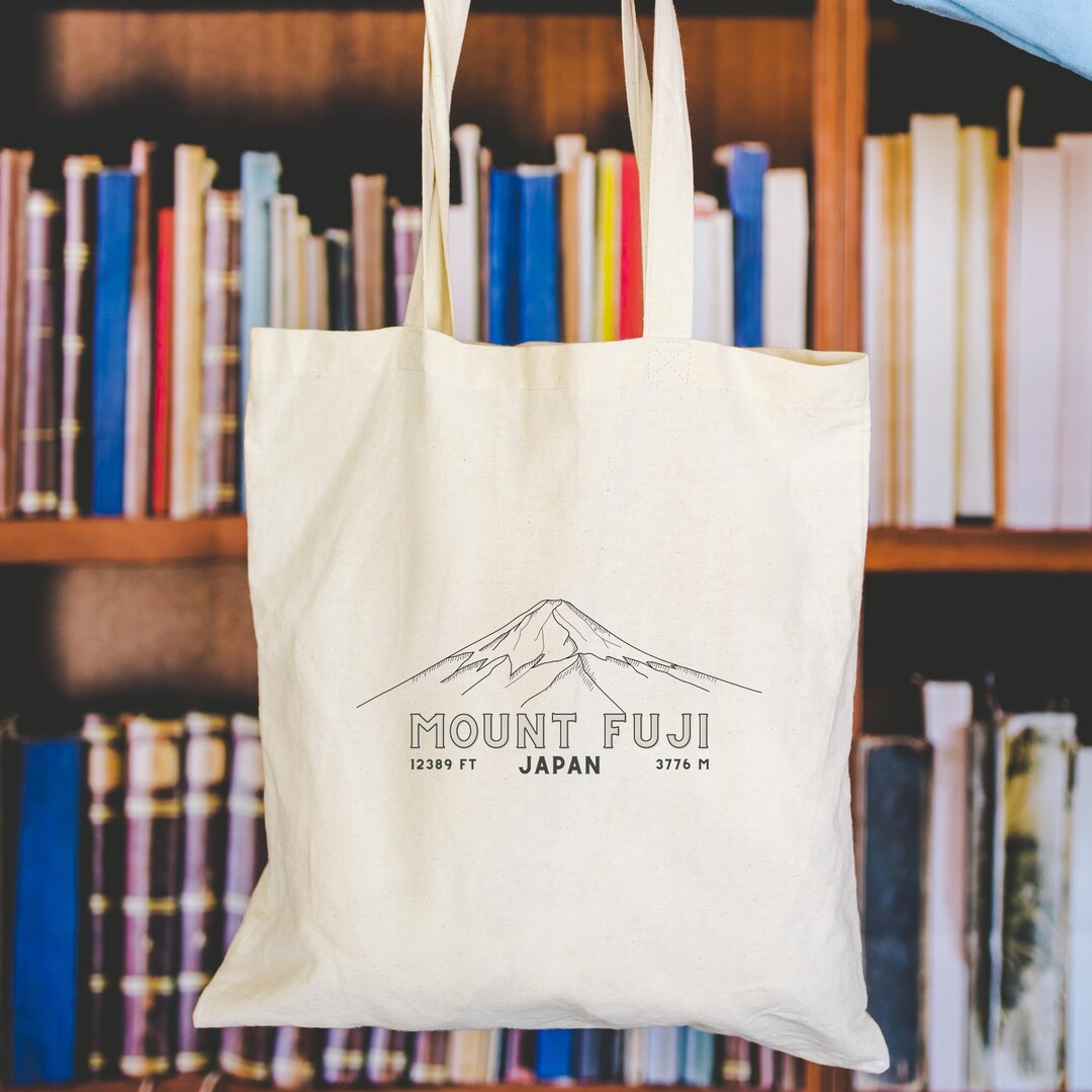 Mount Fuji Tote Bag, Japan Tote, Mount Fuji Travel Bag, Japan Travel ...