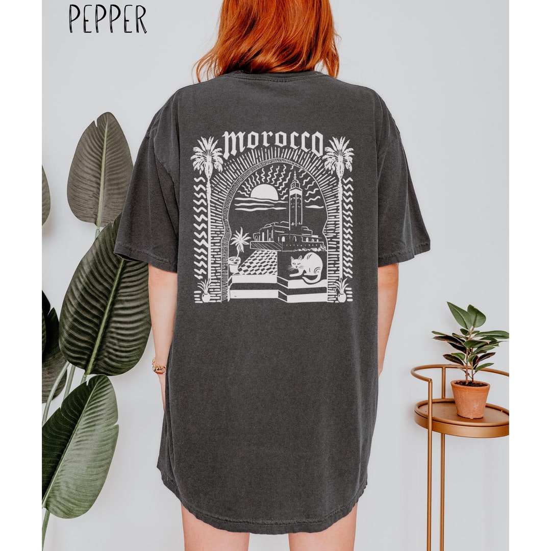 Vintage Morocco Tee, Morocco Vacation Shirt, Morocco Souvenir ...