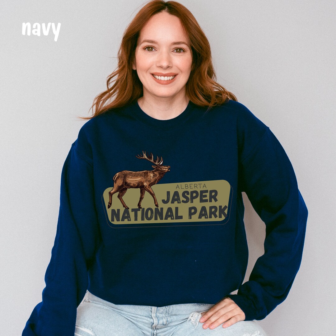 Jasper National Park Sweatshirt, National Park Sweater, Camping Gift ...