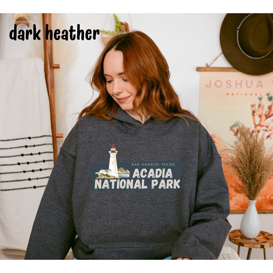 Acadia National Park Sweatshirt, Acadia National Park Hoodie, National ...