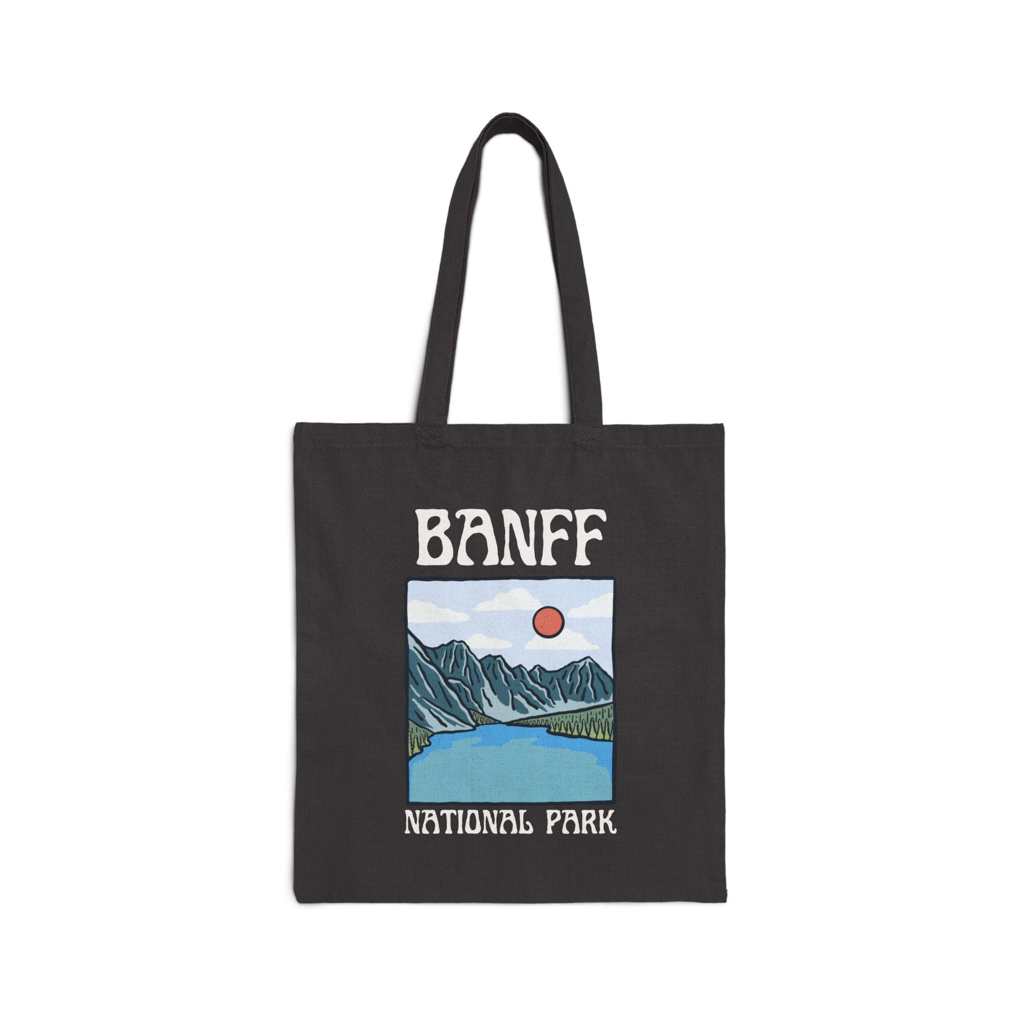Banff National Park Tote Bag, Banff Souvenir, Lake Louise Tote, Moraine ...