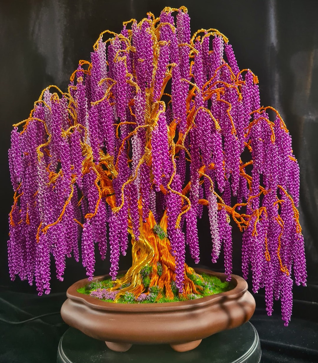 Decorative Wisteria/ Wire Tree Weeping Style Wisteria/ Weeping Style ...