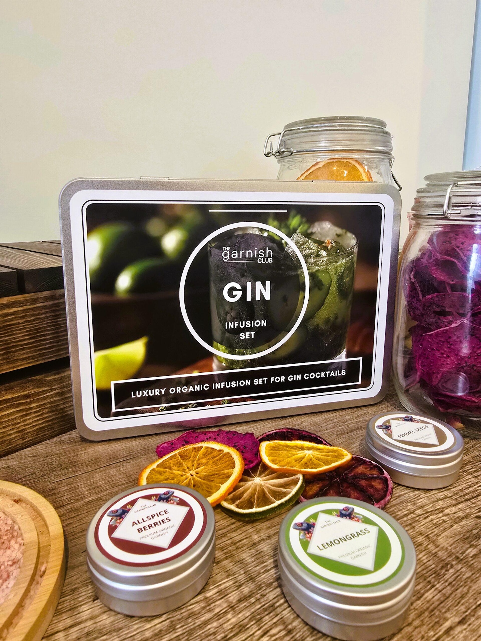 Gin Cocktail Infusion Set – 12 Organic Botanicals for Crafting ...