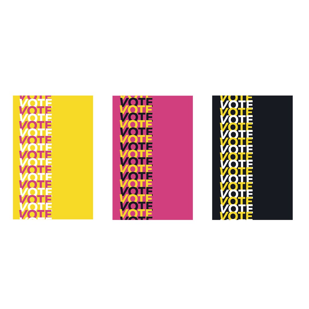 Vote Poster for Dorm Room / Bedroom for Download - Etsy