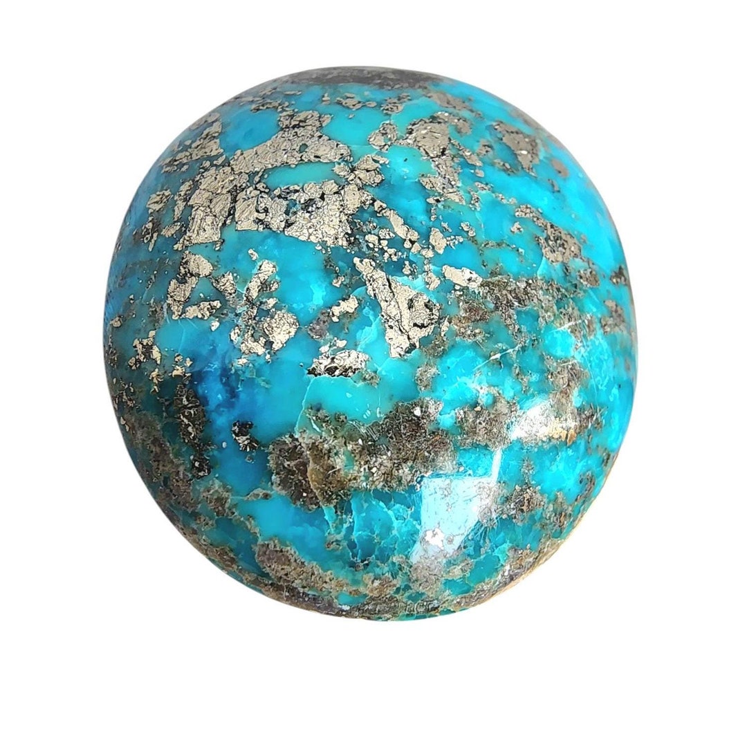 109 CARAT Persian Turquoise With Pyrite Gemstone, 100 % Natural Big ...