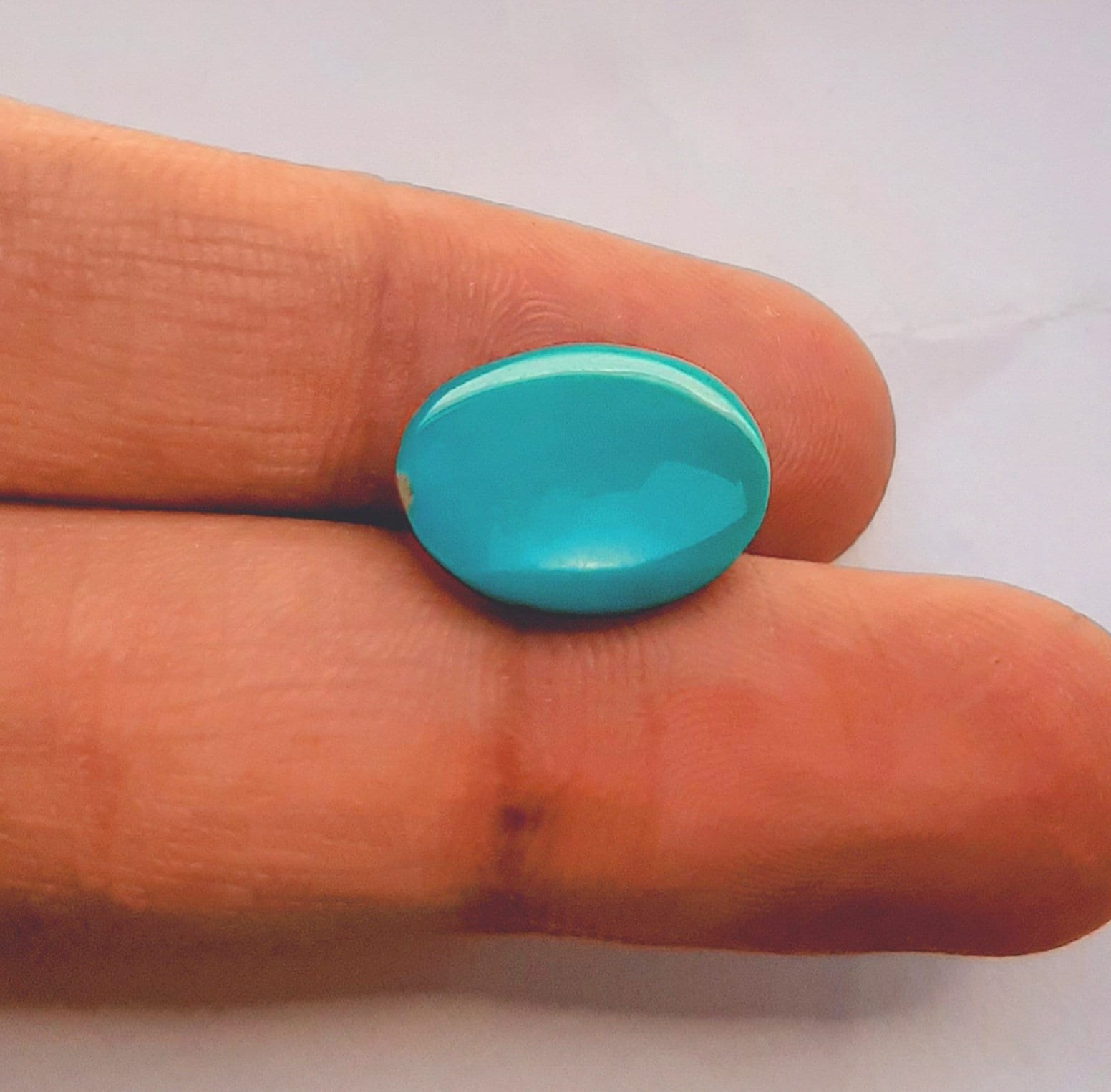 Color verde natural turquesa. Tamaño 15x13 altura 4MM Cts | Etsy