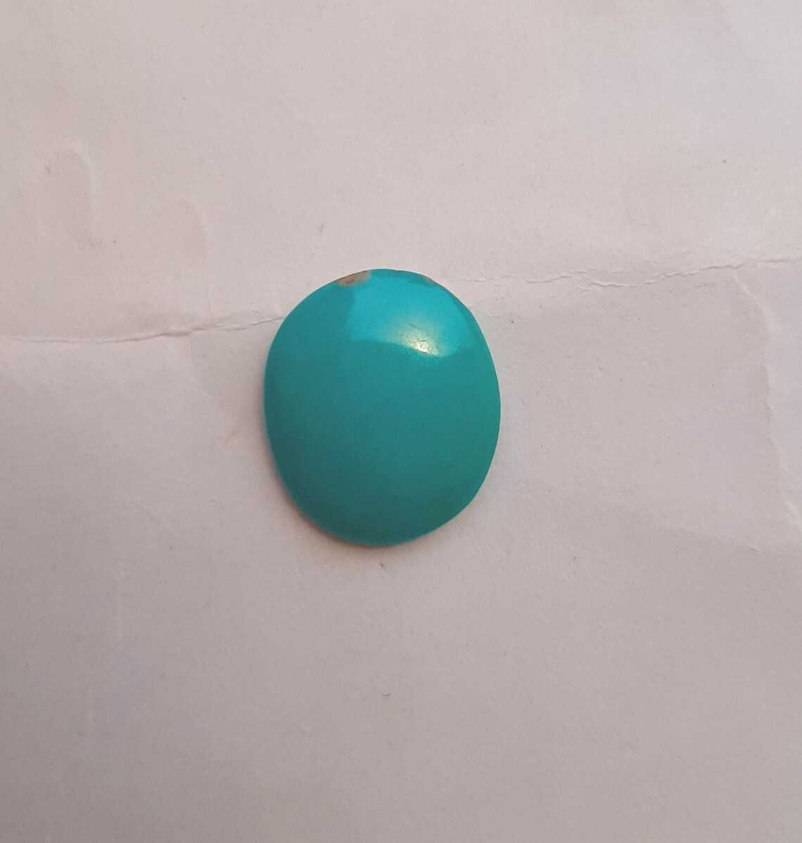 Color verde natural turquesa. Tamaño 15x13 altura 4MM Cts | Etsy