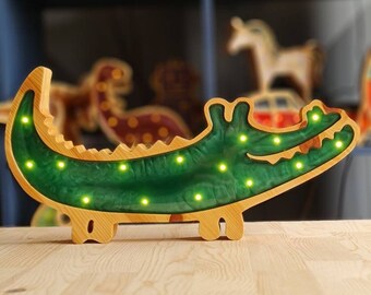 Crocodile Lamp - Etsy
