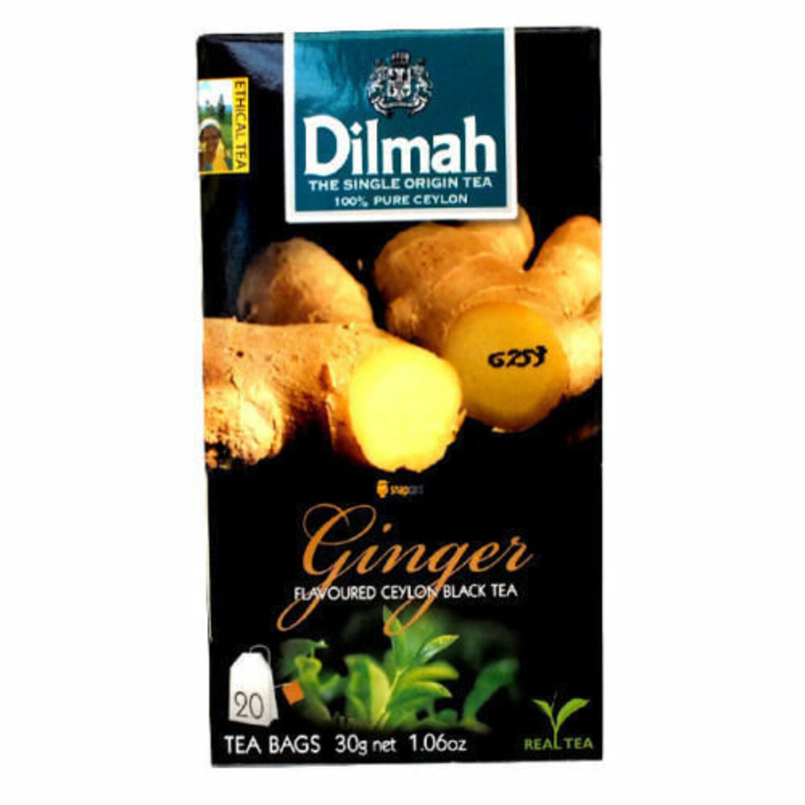 Dilmah FUN FLAVOURED TEA Ginger and Honey Lemon Mint - Etsy