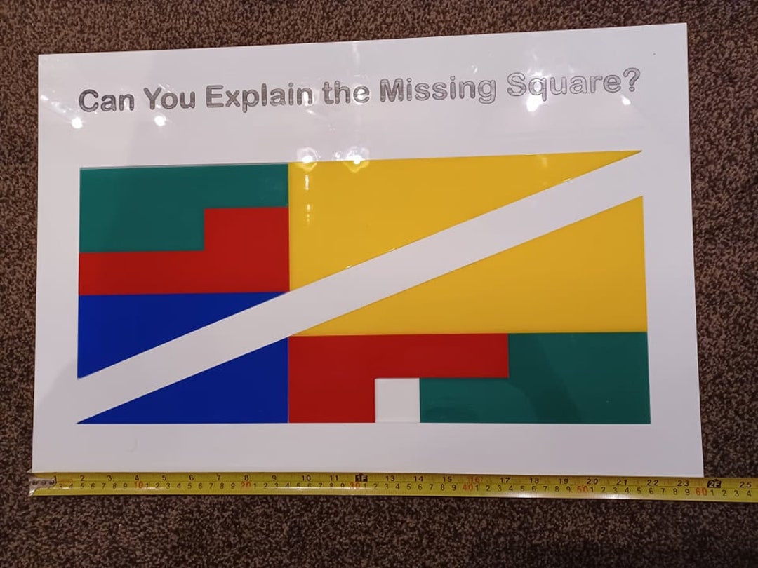 Extra Large Missing Square - Etsy