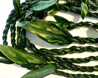 KOALII royal Warrior Real, Fresh Ti Leaf Lei - Etsy