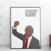 Nelson Mandela Quote Poster South Africa Mandela Print - Etsy