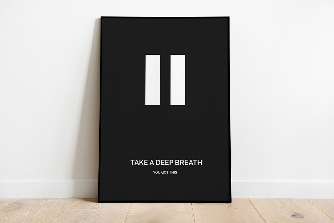 Self Help Poster Mental Health Positive Motivational Inspirational Wall ...