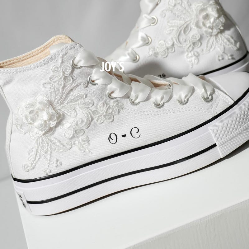 Bridal Converse - Etsy