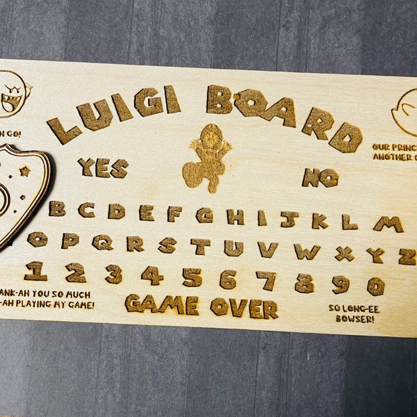 Luigi Board - Etsy