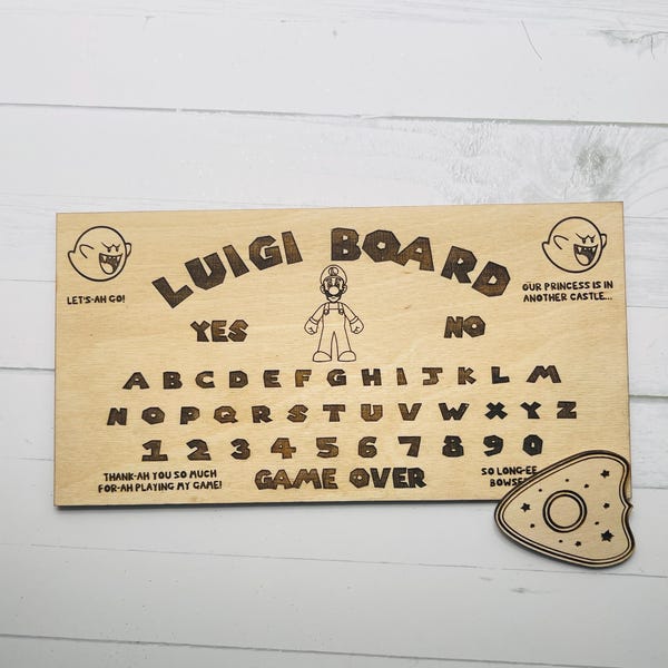 Luigi Board - Etsy