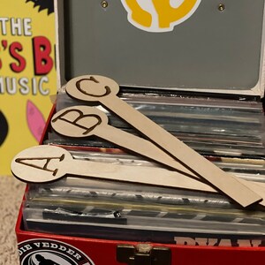 Vinyl Record Alphabetical Tabs for 7 Records Sizes - Etsy