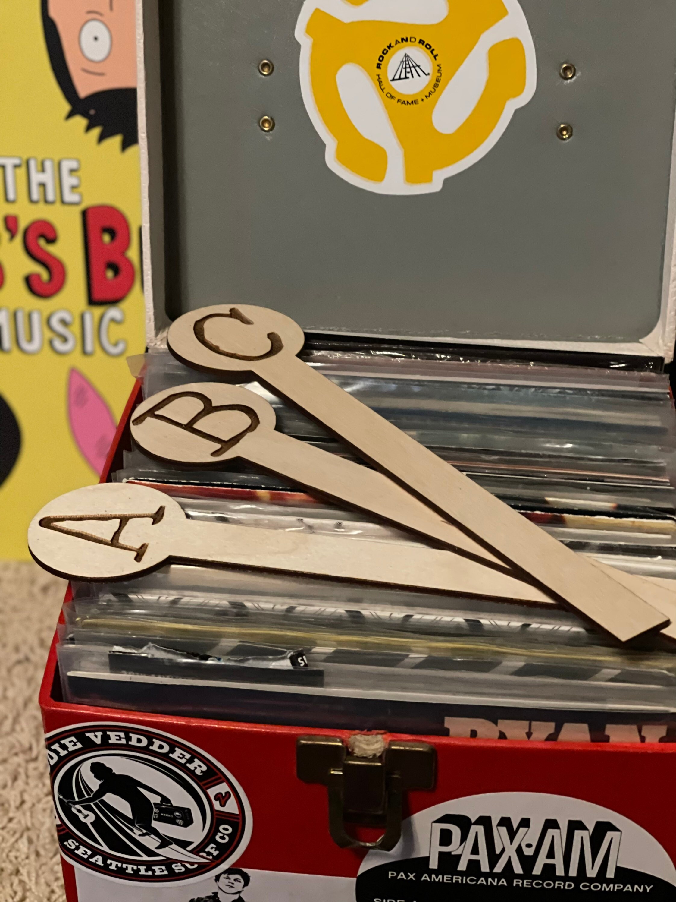 Vinyl Record Alphabetical Tabs for 7 Records Sizes - Etsy