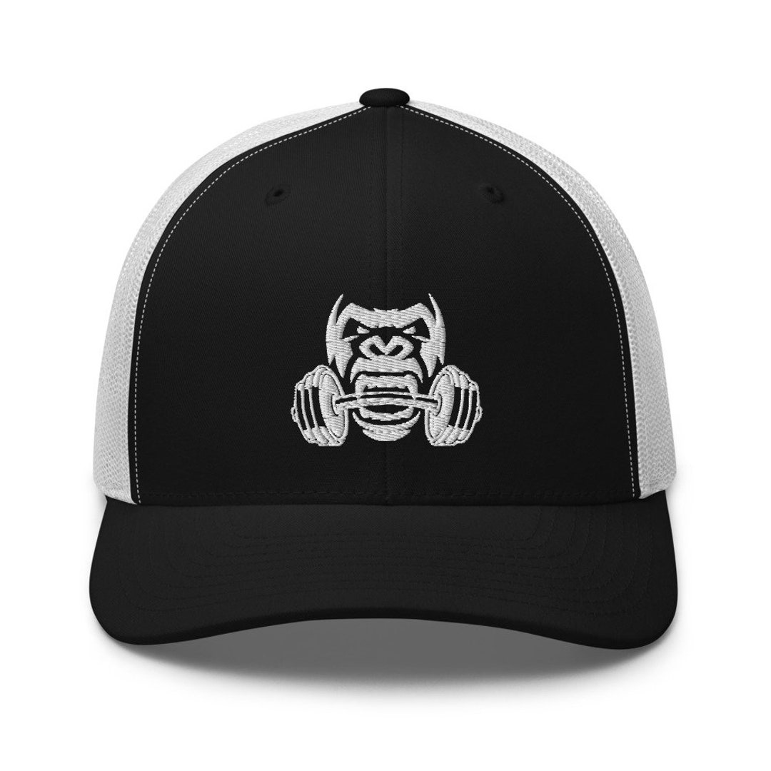 Tactical Gorilla Fitness Gym Bodybuilder Trucker Cap Hat Beast Mode ...