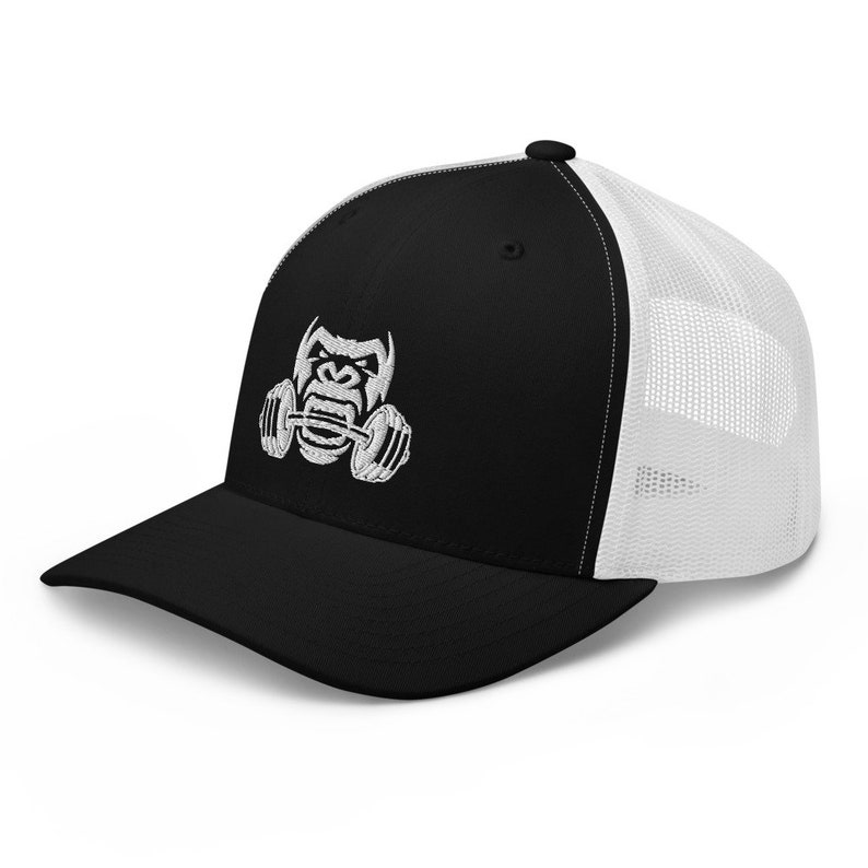 Tactical Gorilla Fitness Gym Bodybuilder Trucker Cap Hat Beast Mode ...