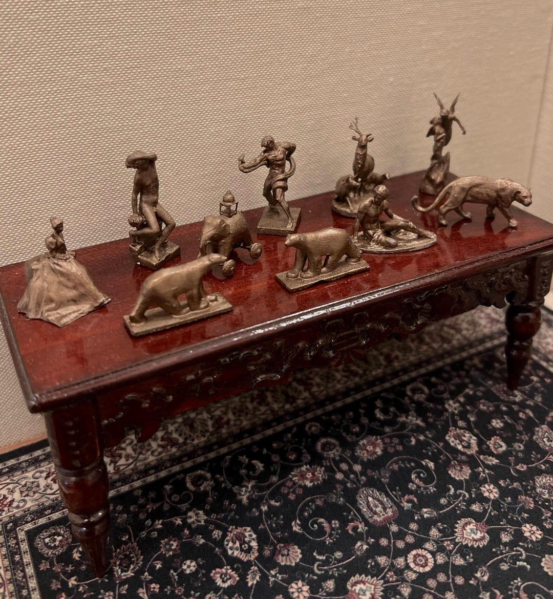 Miniature Bronzes – 1:12 Scale Dollhouse - Etsy