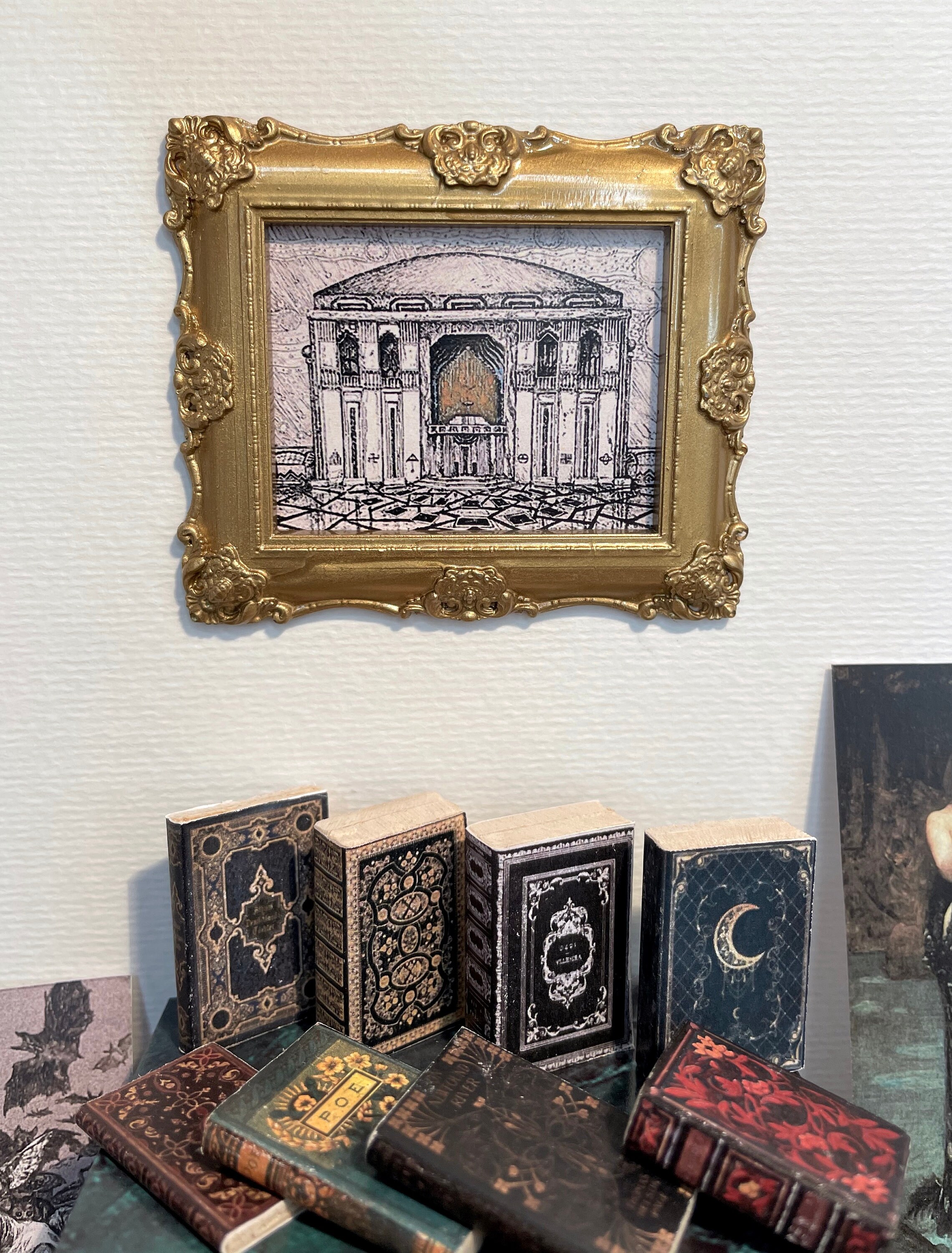 Dark Book Collection 1:12 30 Printable Book Magic Witchcraft - Etsy