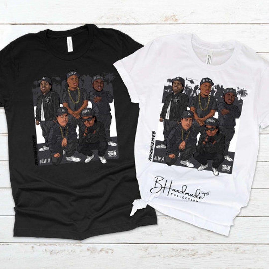 NWA Tribute Inspired Graphic Tee - Etsy