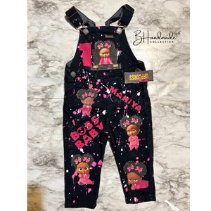 Inspired Boss Girl or Boy Overall Jean Birthday Outfit - Etsy