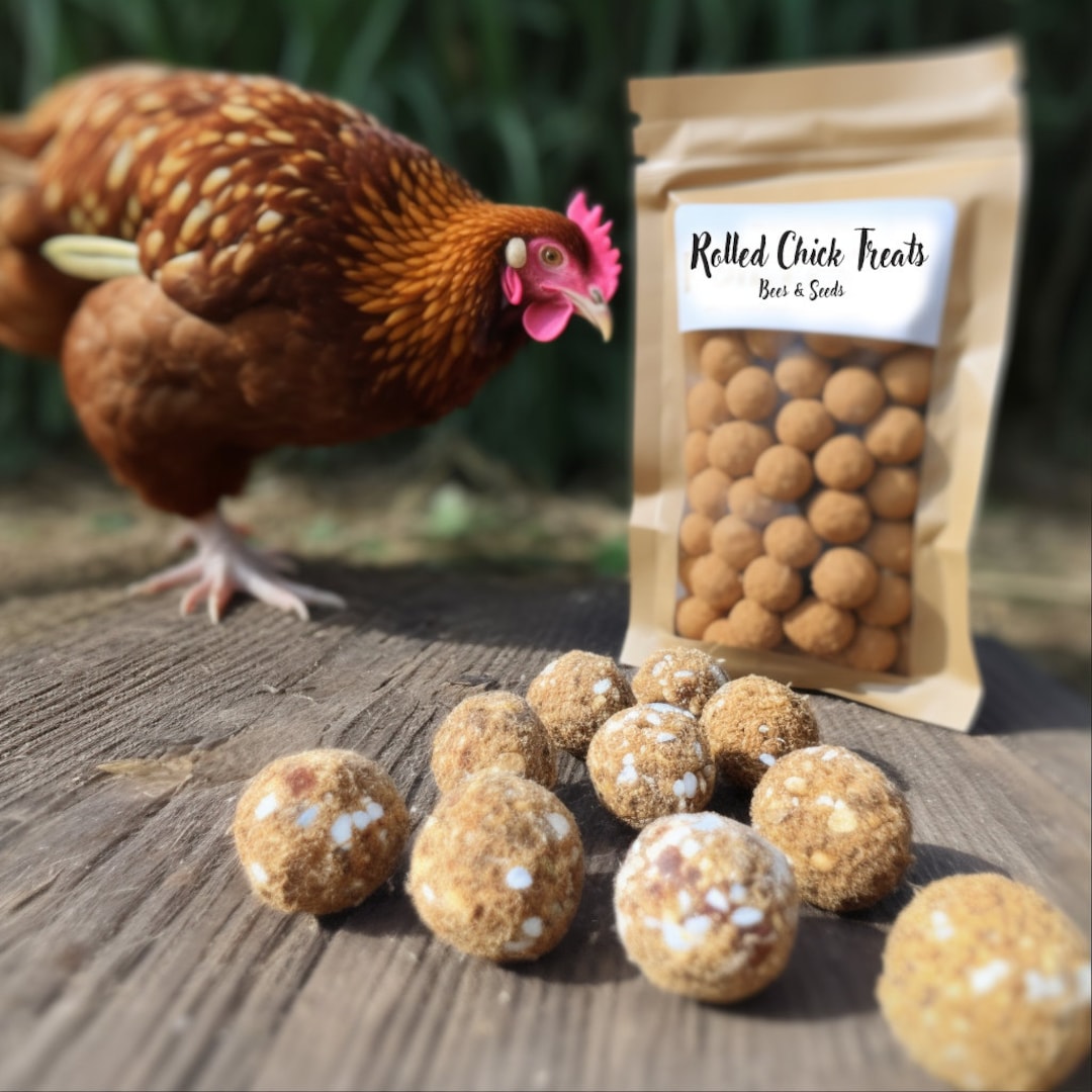 Chicken Treats Rolled, 1lb Bag, USA Made Chicken Treat Ball, Chicken ...