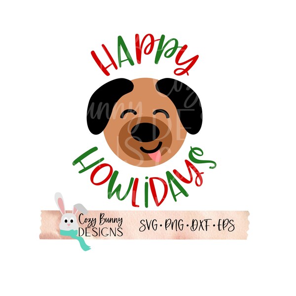 Happy Howlidays - Etsy