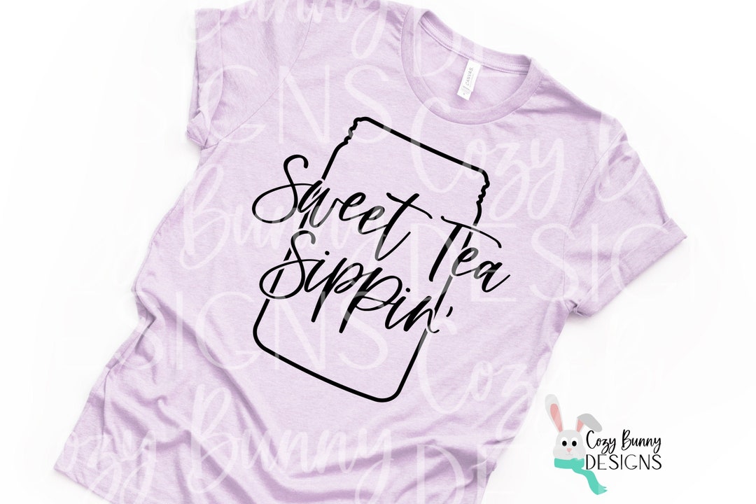 Sweet Tea Sippin' SVG | Southern Sweet Tea Sipping SVG | Mason Jar ...