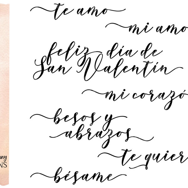 Spanish Cut File - Etsy