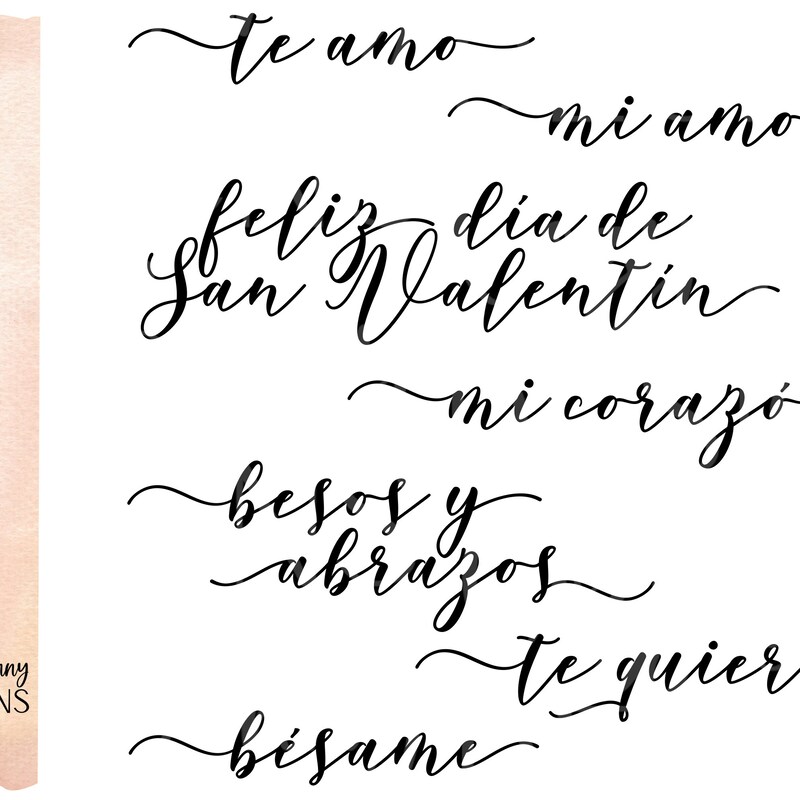 Spanish Cut File - Etsy