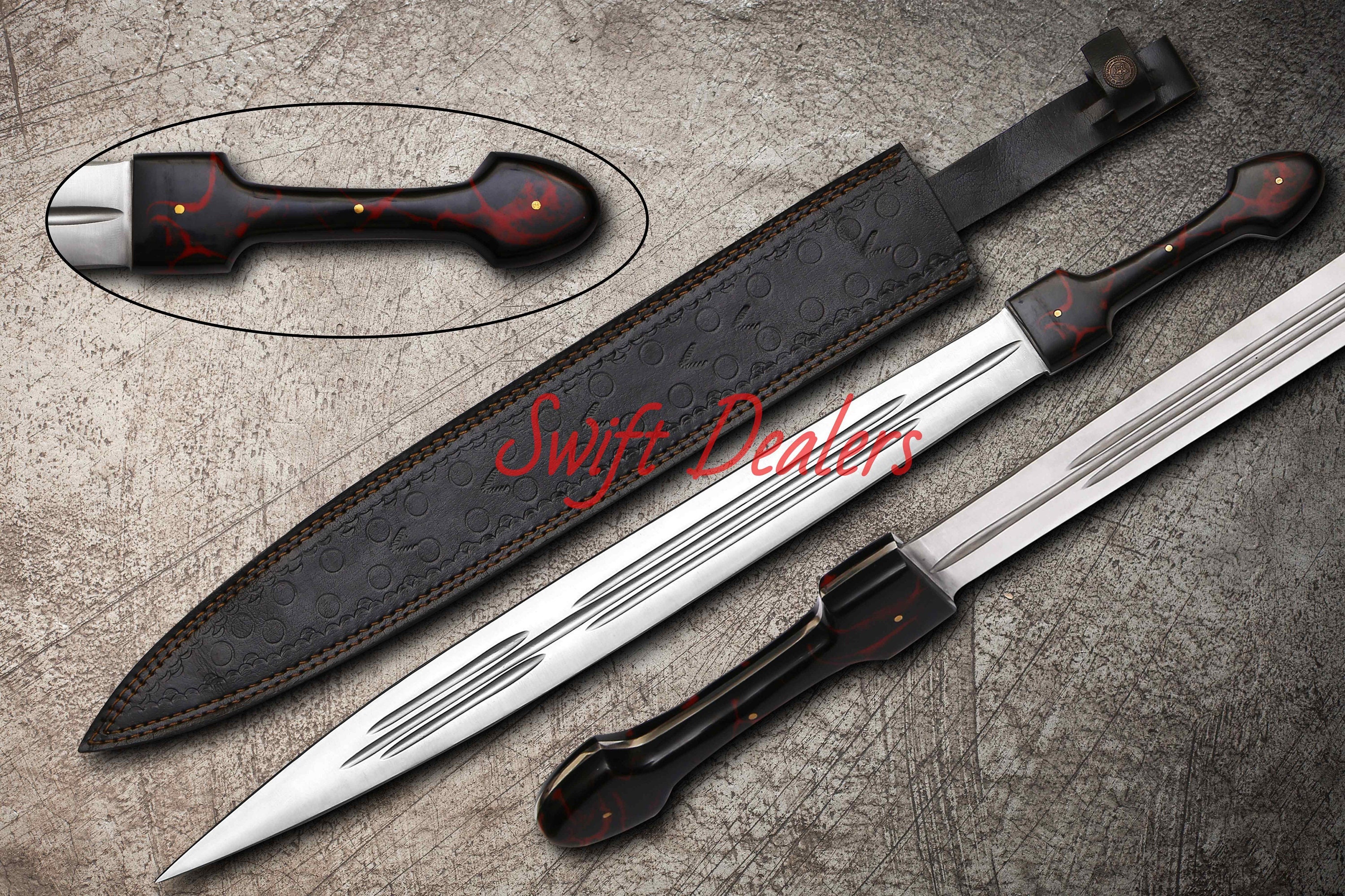 Handmade Replica Sword Full Tang Gladiator Sword Full Tang - Etsy