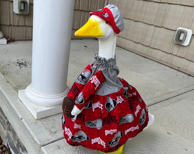 Ohio State Football Goose Outfit for 20-24 Inch Goose or Duck - Etsy