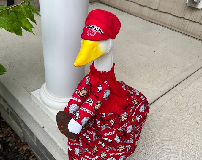 Ohio State Football Goose Outfit for 20-24 Inch Goose or Duck - Etsy