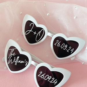 DIY STICKERS for Wedding SUNGLASSES| |wedding Personalised Sunglasses ...