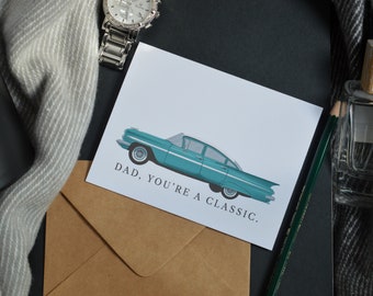 Car Greeting Card | Etsy