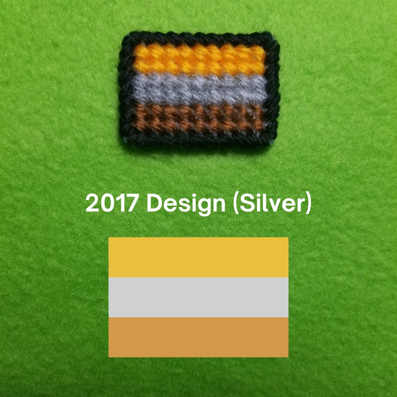 Disability Pride Flag Pin Handmade Needlepointed Disabled - Etsy