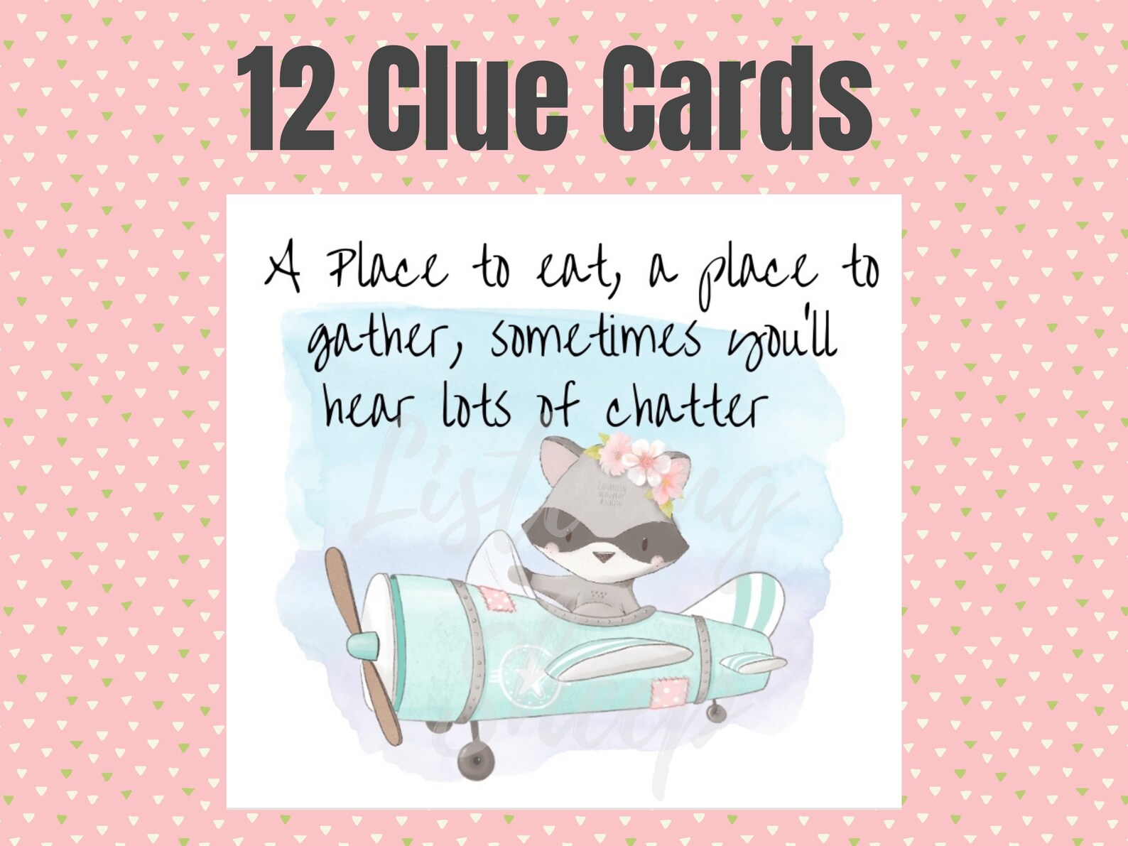 Printable Treasure Hunt Cards for Kids - Etsy