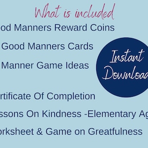 Good Manners - Social Skills Cards & Games: Etiquette Learning for Kids ...