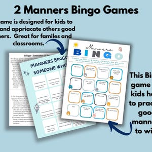 Good Manners - Social Skills Cards & Games: Etiquette Learning for Kids ...