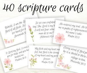 Printable Scripture Cards Bible Verse Coloring Blank Note - Etsy Canada