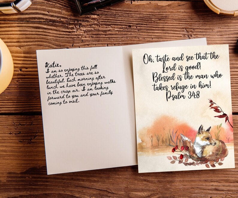 Printable Fall Scripture Cards Autumn Bible Verse Cards PDF - Etsy